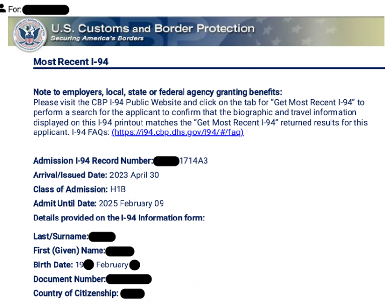 Documents proving lawful status and alien registration – Global Services